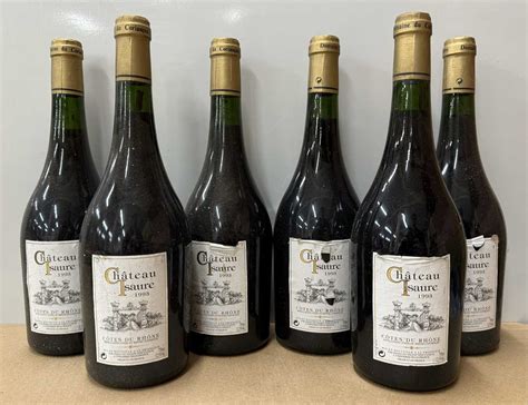 Lot 120 Twelve Bottles Of Assorted Rhone Region Wine