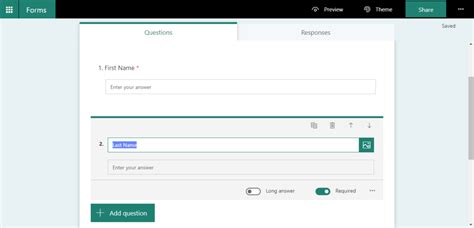 How To Create Forms In Office 365 Fillable Web Feedback Form