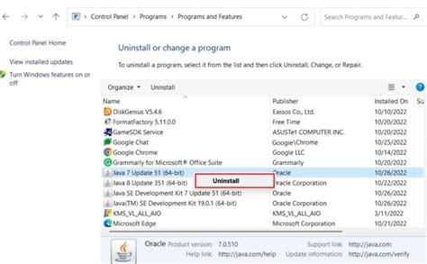 how to uninstall java on windows 11 saint
