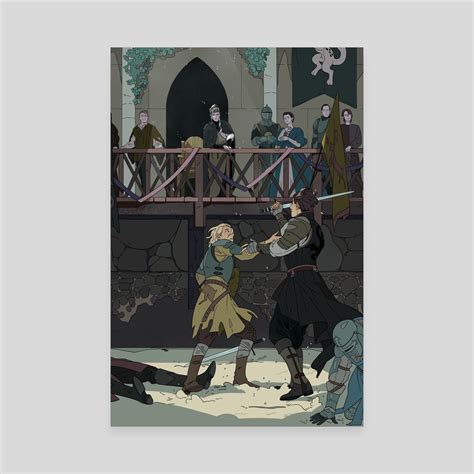 Knighting Part3 An Art Canvas By Cassandra Jean Inprnt