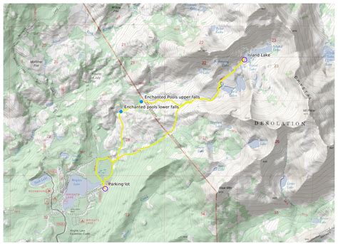 Backpacking Island And Twin Lakes — Desolation Wilderness Ca