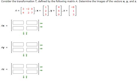 Solved Consider The Transformation T Defined By The Chegg