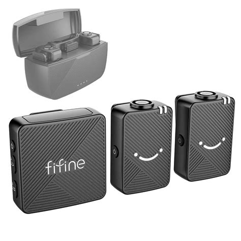 Fifine M9 Noise Cancelling Lavalier Microphone Lapel Mobile Mic
