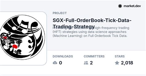 Sgx Full Orderbook Tick Data Trading Strategy Ecosystem Directory Marketdev