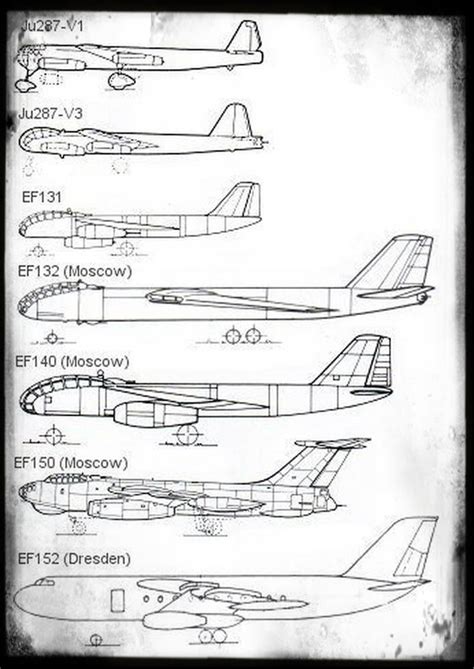 Dr Brunolf Baades Weird Wings Lineage Ju 287 Okb 1 250 Baade 152