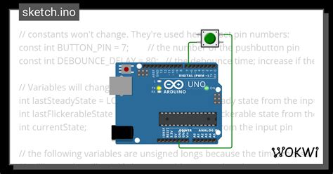 Buttondebounce Wokwi Esp32 Stm32 Arduino Simulator