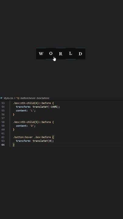 Animated Button In Css😍programming Coding Css Htmlcss Shorts