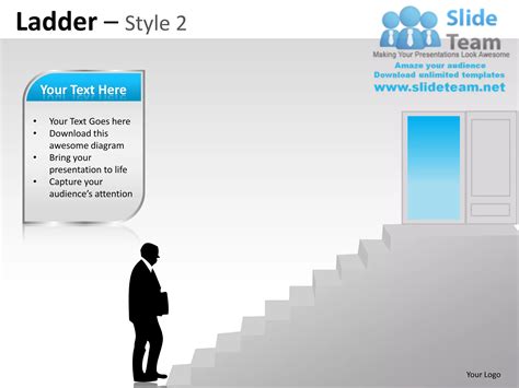 ladder style 2 powerpoint presentation slides ppt templates pdf