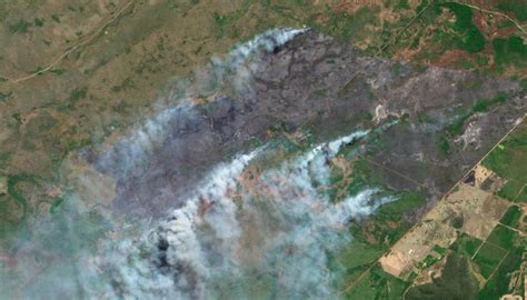 Planetscope And Deep Learning Methods Used To Map Wildfires In South