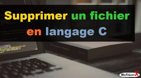 Supprimer Un Fichier En C Waytolearnx