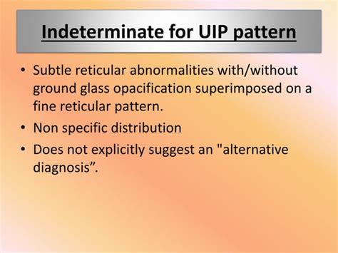 Hrct Basics Of Uip Poster Pptx Lung And Respiratory Health Diseases