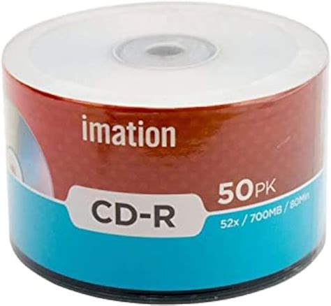 Amazon.com: Verbatim CD-R Blank Discs 700MB 80 Minutes 52x Recordable ...