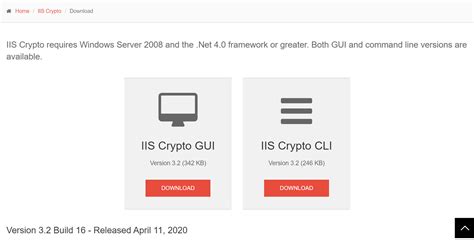 Hardening Your Iis Web Server Configuration With Iis Crypto Jonathan