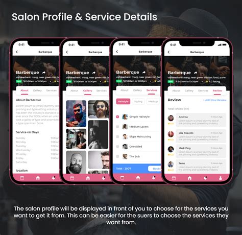 iSalon美容美发沙龙预约管理系统Flutter双端手机APP源码 云创源码