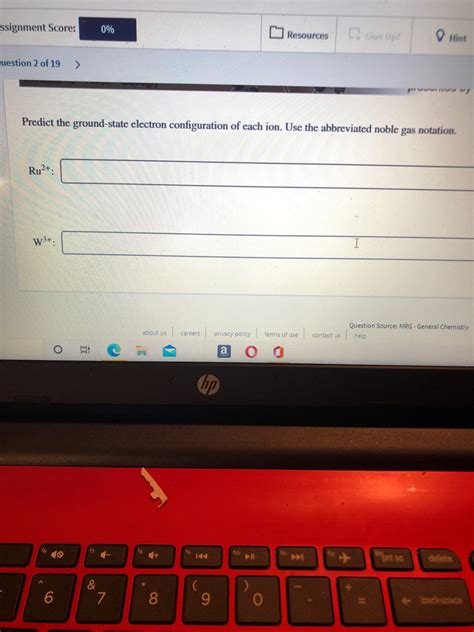 Answered Predict The Ground State Electron… Bartleby