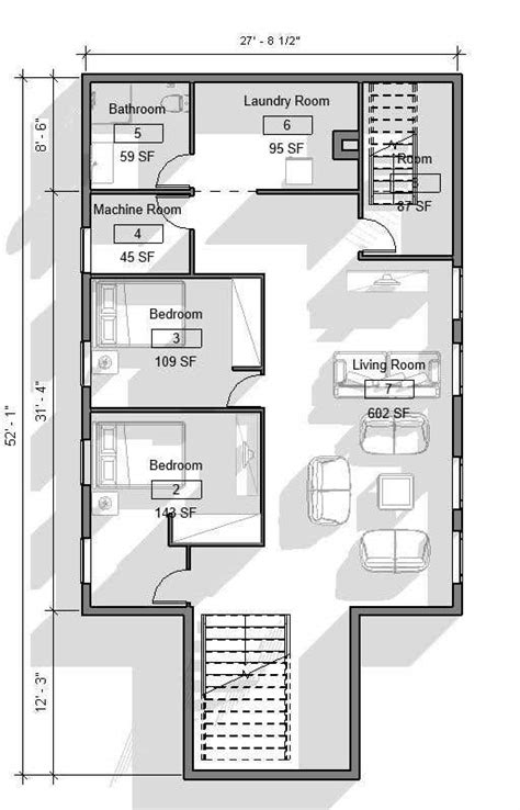 Entry 26 By Benediktusdaman6 For Basement Layout Freelancer