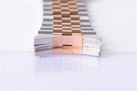 Two Tone 18k Rose Gold 904l Stainless Steel Jubilee Bracelet 3135 And