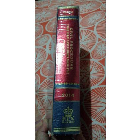 Civil Procedure Volume 1 2014 Willard Riano Remedial Law Hobbies And Toys Books And Magazines