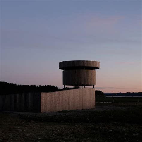 Denizen Works Designs Abstracted Tree Viewing Tower For Scottish