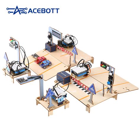 acebott qe027 easy plug stem school intelligent transportation kit edu