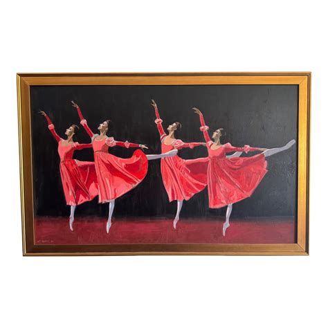 George T Chakos Fine Art Pas D Quatre Chairish