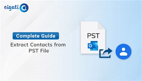 Extract Contacts From Pst File No Outlook No Problem