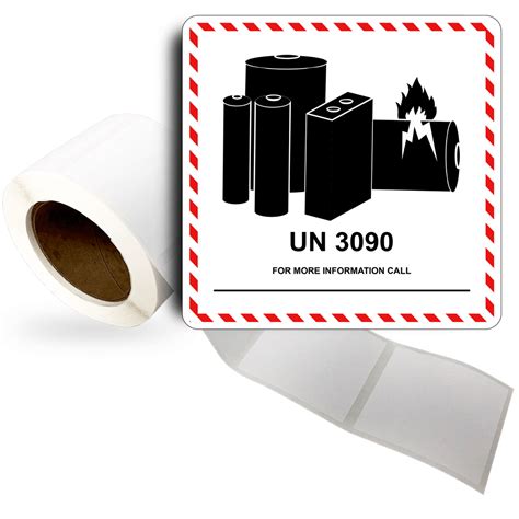 Un 3090 For More Information Call Label Hazmat English