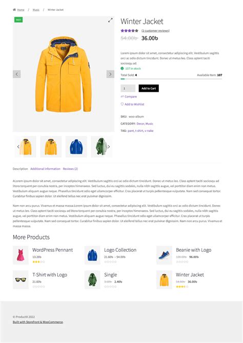 Wowstore Woocommerce Product Page Templates Wpxpo