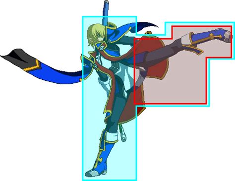 File BBCF Jin Kisaragi B Hitbox Png Dustloop Wiki