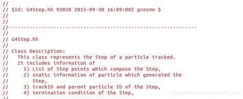 Geant4 不完全学习指南10 （关于track 和step的学习）track和step的区别 Csdn博客