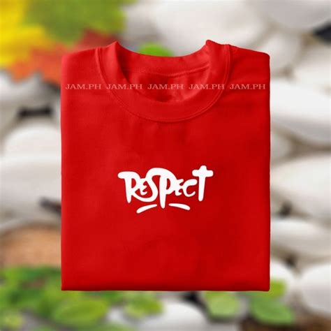 Respect Statement Print High Quality Cotton Unisex Cod Oversized