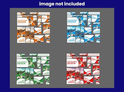 Premium Vector Bundle Design Web Banner Design Template