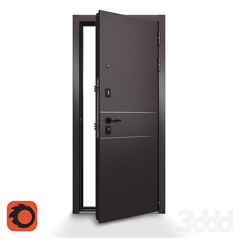 OM Mastino City Prime D14 140 - Двери - 3D модель