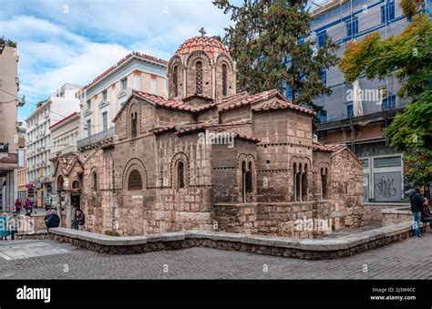 The Church Of Panagia Kapnikarea One Of The Oldest Orthodox Churches