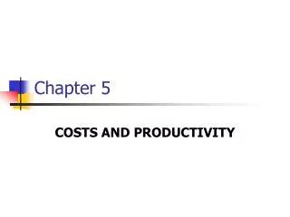 PPT Chapter 5 PowerPoint Presentation Free Download ID 2975386