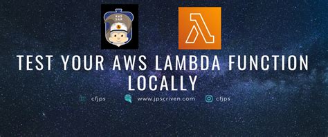 Test Your Aws Lambda Function Locally Dev Community