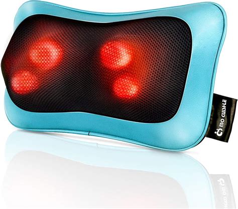 Neck Back Massager Pillow With Heat
