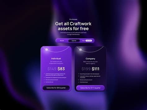 Pricing Cards Ui By Devdock On Dribbble