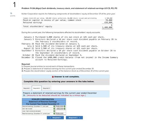 solved chapter 11 homework saved 1 problem 11 2a algo