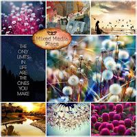 Paperie Expressions Mixedmedia Floral Wallart Pps Dt Project