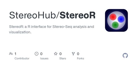 Github Stereohub Stereor Stereor A R Interface For Stereo Seq