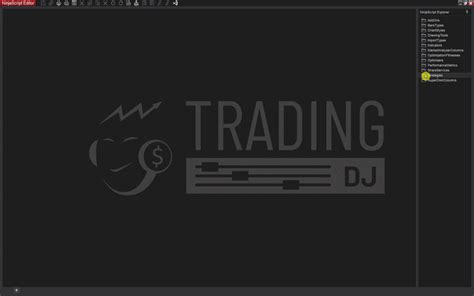 Getting Started With Ninjascript Editor Creating Your First Basic Strategy
