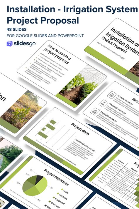 Installation Of An Irrigation System Project Proposal