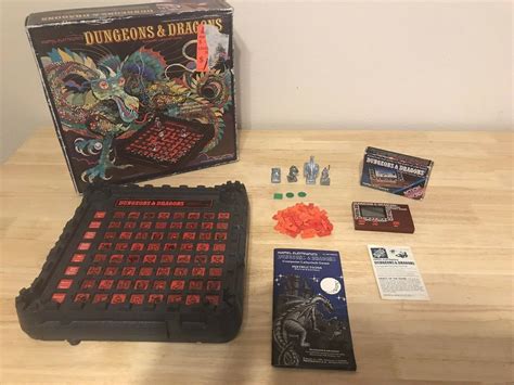 Vintage 1980 Mattel Dungeons And Dragons Games 1973098946