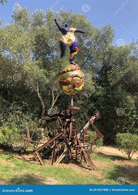 The Tarot Garden Is A Sculpture Garden Based On The Esoteric Tarot Created By Niki De Saint