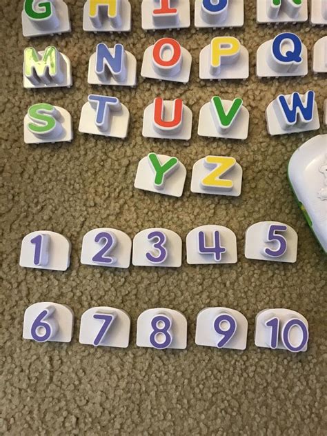 Leapfrog Letter Factory 26 Letters And 10 Numbers A To Z Leap Frog