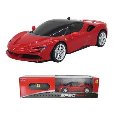 Rastar Red Ferrari Sf90 Stradale Remote Control Car 124 Sealed £1899