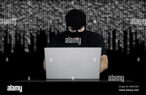 Hacker Working Table Success Stock Video Footage Alamy