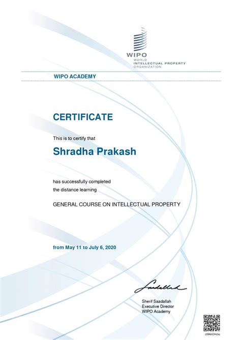 Shradha Prakash On Linkedin Successfully Completed General Course On