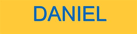 Nombre Daniel Descubre Su Origen Y Significado ️